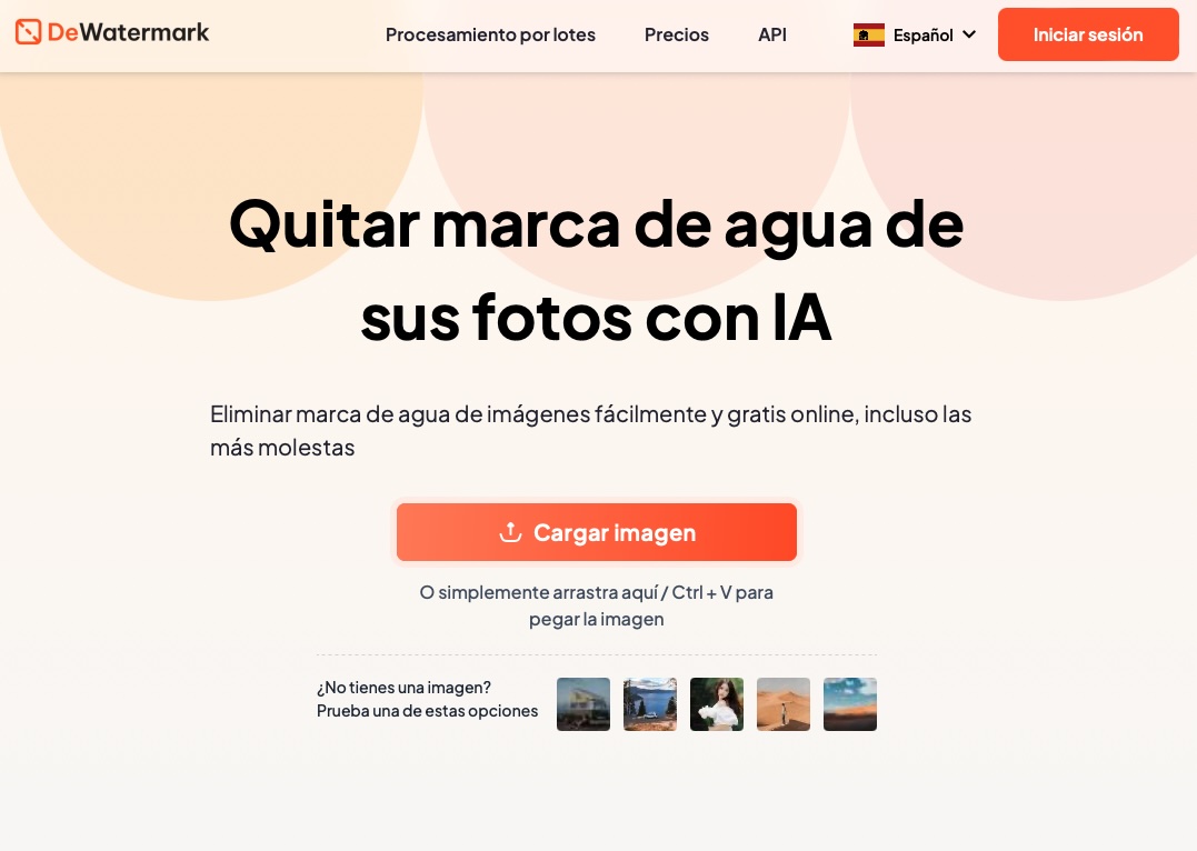 Ya es posible eliminar las marcas de agua de las fotos mediante ...